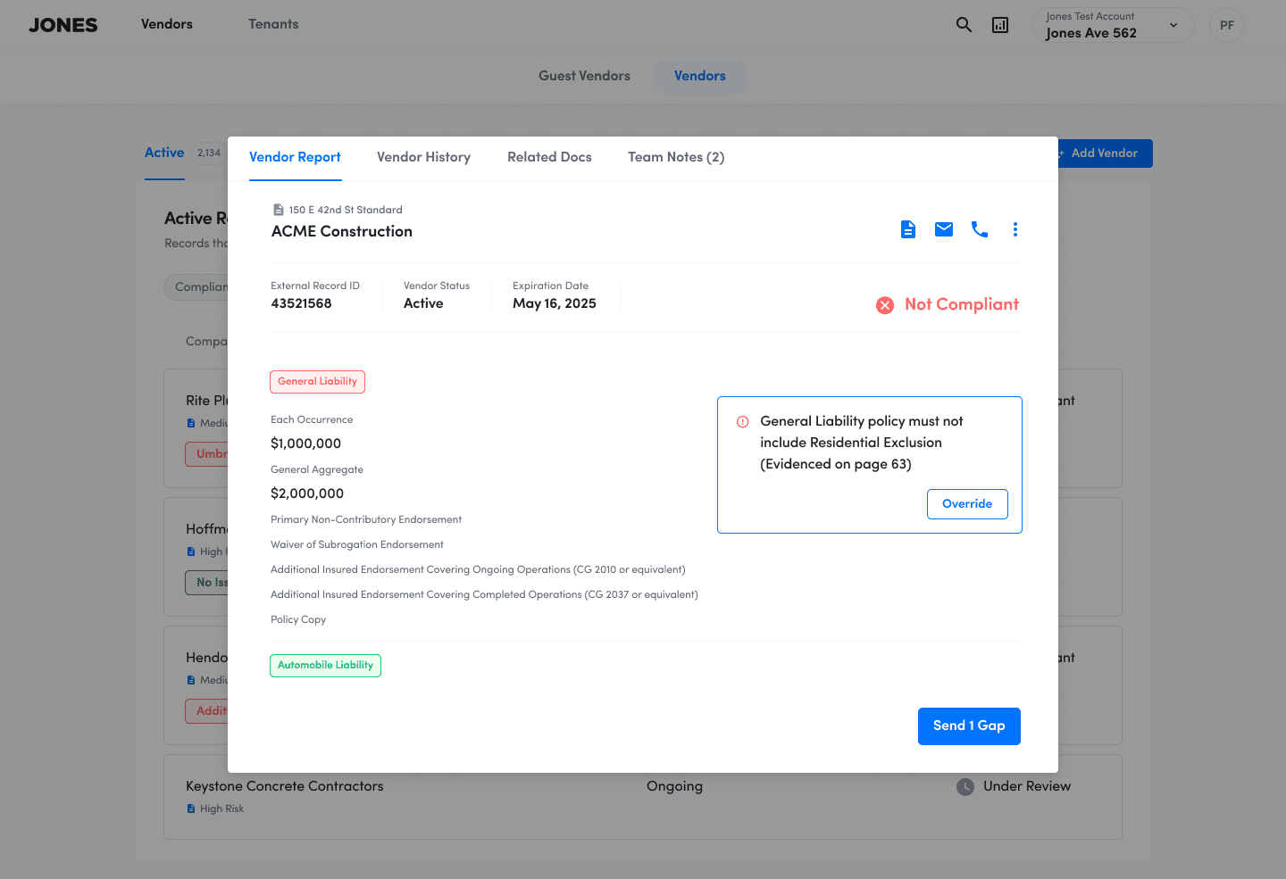 Why is a COI in Construction Critical for Compliance?